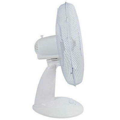 Igenix DF1610 Portable Desk Fan, 16 Inch, 3 Speed, White