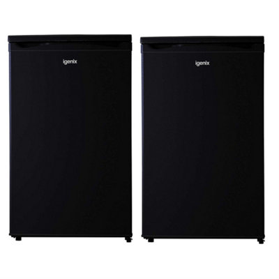 Igenix Freestanding Under Counter Larder Fridge & Freezer Set ...