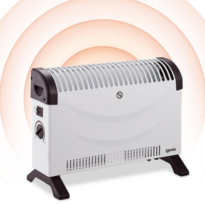 Igenix IG5200, Convector Electric Heater, 2000W / 2kW, 3 Power Settings ...