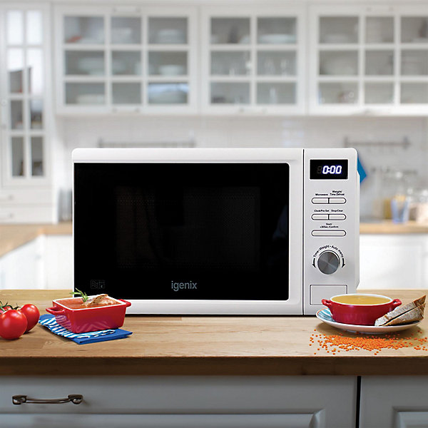 Igenix IGMD0820W Digital Microwave, 20 L, 800 W, White Igenix IGMD0820W Digital Microwave, 20 L, 800 W, White