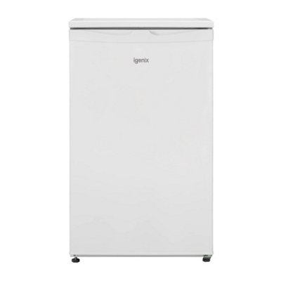 Igenix IGR1048W Freestanding Under Counter Larder Fridge, 90 Litre ...