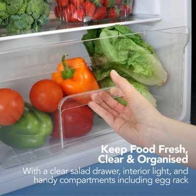 IGENIX IGUCB048B FREESTANDING UNDERCOUNTER FRIDGE, CHILL BOX, 92L, 2 ...