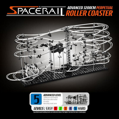 IGGI SpaceRail Level 5 Perpetual Rollercoaster Rail Self Build Game ...