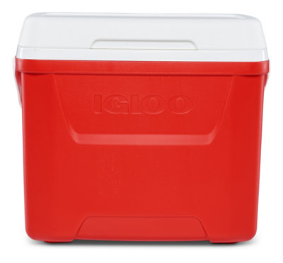 Igloo Laguna 28QT Insulated Cool Box Red | DIY at B&Q