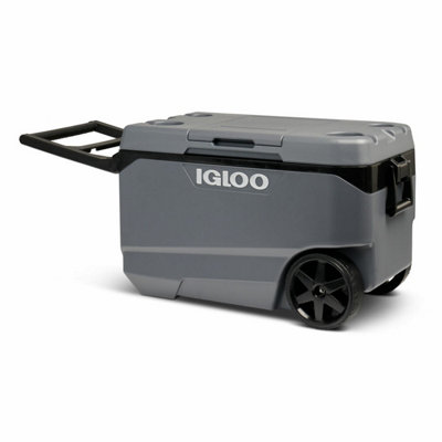 Igloo MaxCold Latitude 85L Roller Cooler 137 Can Capacity, All-Terrain ...
