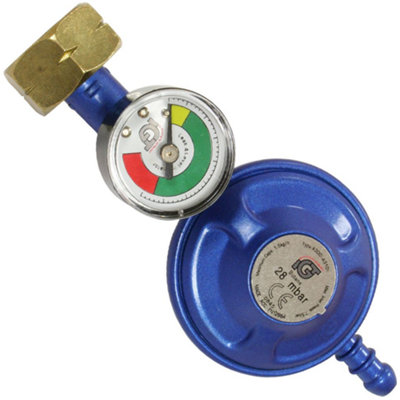 IGT G542 Bute Gas Regulator with Dial Level Gauge