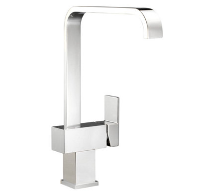 iivela Garda Chrome Single Lever Angled Kitchen Tap