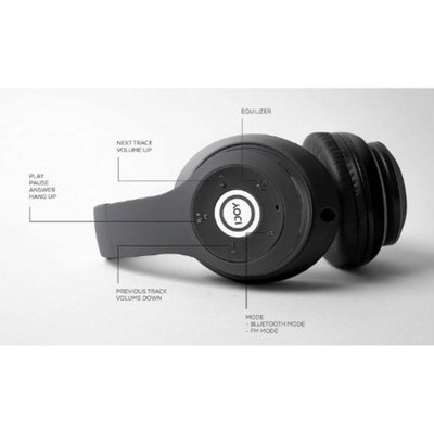 iJOY Logo Premium Wireless Headset (Black)