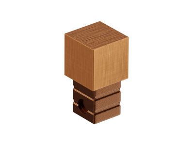 ILCOM CORNER FINISHING CAP FOR STAINLESS STEEL PROFILES - Copper Brushed