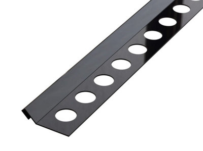 ILCOM decorative profile Rs 14mm x 2700mm x 0.6mm Black Polished ...