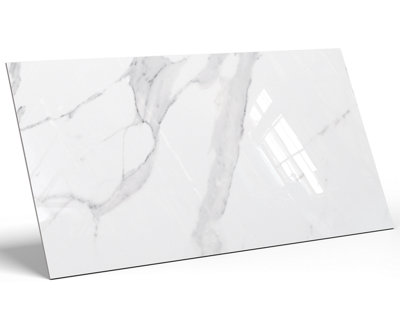 ILCOM porcelain stoneware tile 120x60cm - Swiss White grey
