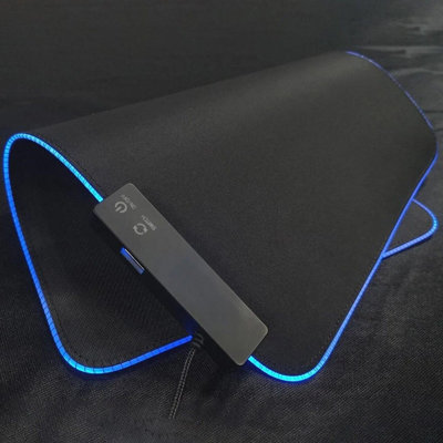 Illuminated Flexible & Soft Bedside Table Mat with Multicolour Light ...