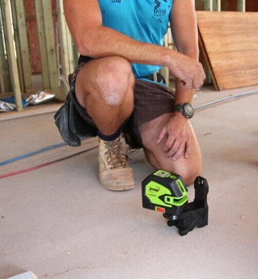 Imex LX22G Series 2 Green Beam Cross Line Laser With Plumb Spots In ...