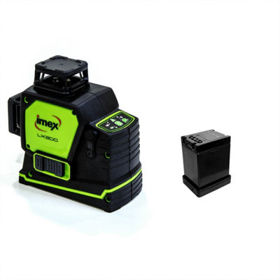 IMEX LX3DG GREEN BEAM CROSS LINE LASER LEVEL 360 DEGREE MULTI LINE ...