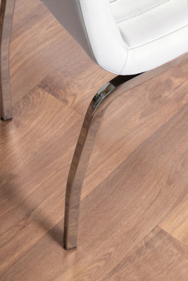 Imperia Black High Gloss 6 Seater Dining Table with Structural 2 Plinth ...