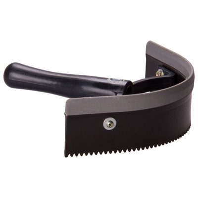 Imperial Riding Plastic Half Round Horse Sweat Scraper Black (One Size)