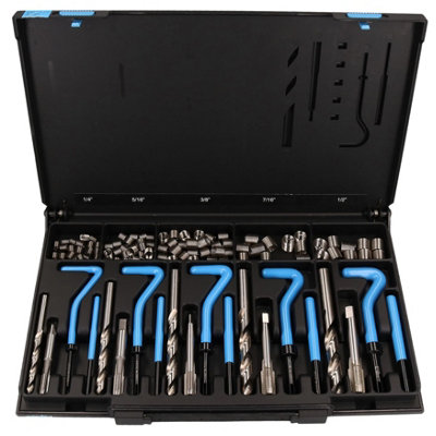 Imperial V-Coil Thread Repair Cutter Kit Helicoil Damaged Threads 1/4 ...