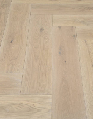 Impero Prestige Herringbone Frosted Oak Engineered Wood Flooring. 1 ...