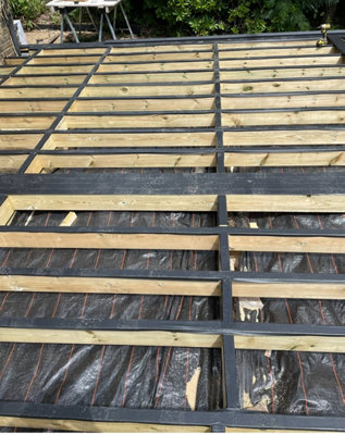 Impervious Decking Joist Tape 70mm x 20m Timber Framework Protection