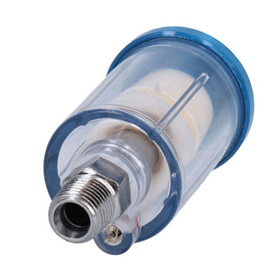In Line Water Moisture Trap Filter 1/4" BSP Fittings for Airlines Paint ...