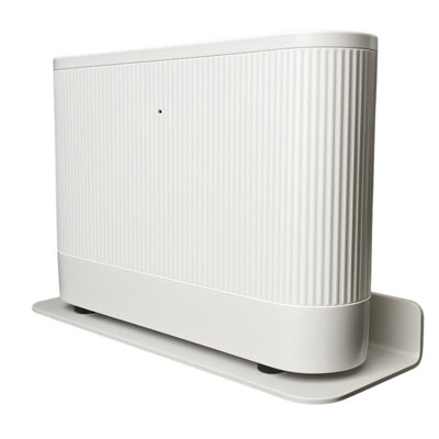 Inbrackets Wall Mount Shelf for Vodafone Power Hub Wi Fi 6 Router WHITE