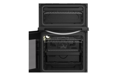 Indesit ITE5VMW Slim Double Electric Cooker - White