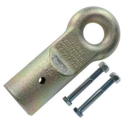 Indespension 40mm Towing Eye Hitch Coupling Eyelet Conversion Braked 2700kg