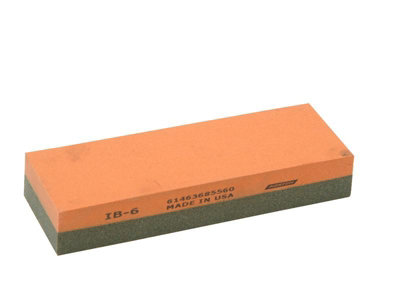 India IB6 Combination Bench Stone 150mm x 50mm x 25mm for Tool Sharpening
