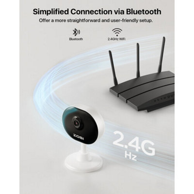 Indoor 1080P Home Mini CCTV Camera, Two-Way Audio Night Vision
