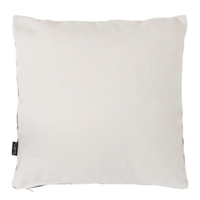 Indoor and Outdoor Muted Pebble Kyoto Set of 2 Waterproof Filled Cushion