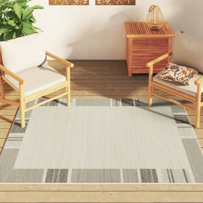 Indoor & Outdoor Rug Short Pile Multicolour 120x180 cm Anti Slip