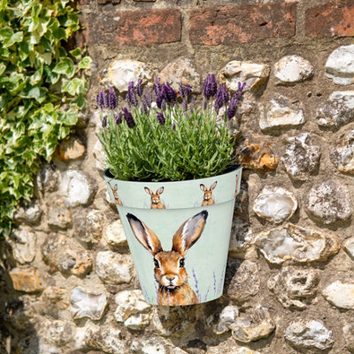 Indoor Outdoor Zest Wall Pot Hare