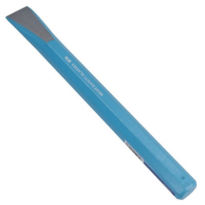Induction Hardened Cold Chisel 300mm x 29mm for Masonry Brick Block Concrete | DIY at B&Q