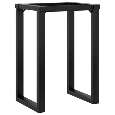 Industrial Dining Table Legs O-Frame 60x40x73 cm Steel