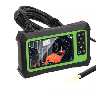 Industrial Endoscope Camera 1080P HD 4.3'' Screen Borescope Inspection ...