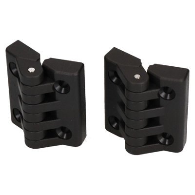 Industrial Polyamide Plastic Hinge 64x65mm Door Hatch Locker Italian ...