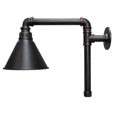 Industrial Vintage Water Pipe Wall Light M0163