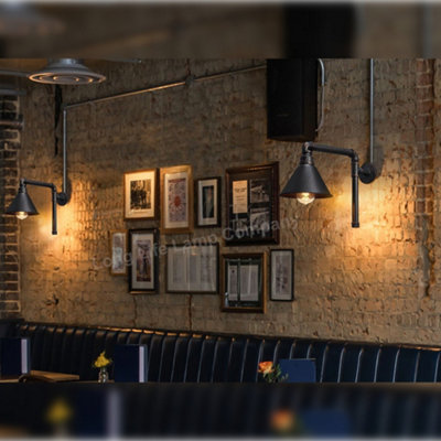 Industrial Vintage Water Pipe Wall Light M0163