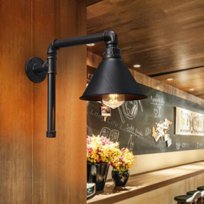 Industrial Vintage Water Pipe Wall Light M0163