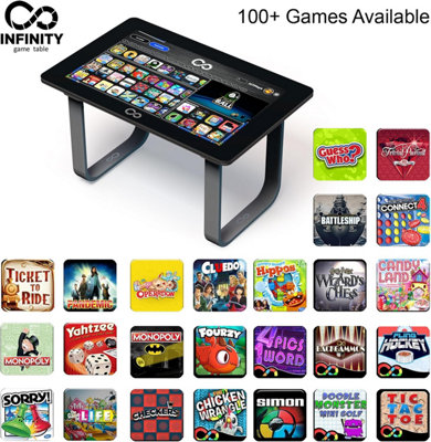 Infinity Game Table Arcade1Up Digital Board Game Table with Touchscreen ...