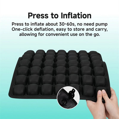 Inflatable 3D Air Cell Seat Cushion for Office Chair Travel