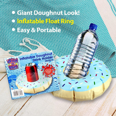 Inflatable Donut Drink Holder Pool