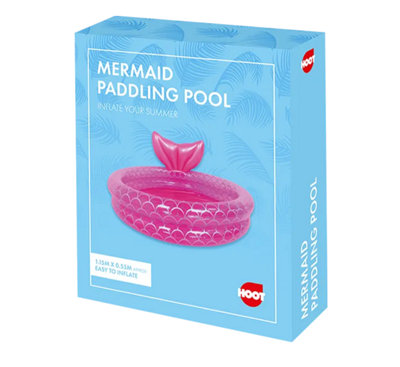 Inflatable Mermaid Paddling Pool