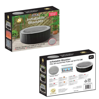 Inflatable Round Bladder Fits All 6 Person Round Hot Tubs - 160cm