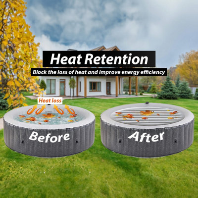 Inflatable Round Bladder Fits All 6 Person Round Hot Tubs - 160cm