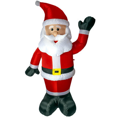 Inflatable Santa Festive Christmas Decoration - 1.8m | DIY at B&Q
