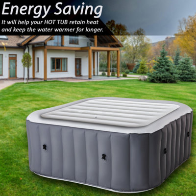 Inflatable Square Bladder Fits All 6 Person Square Hot Tubs Up to 145cm