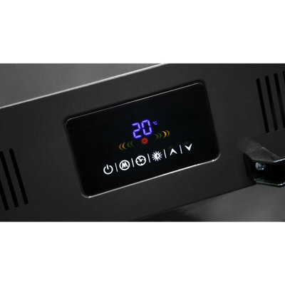 Infrared Halogen Heater - 1400 / 2800W - 7 Day Timer - Thermostat ...