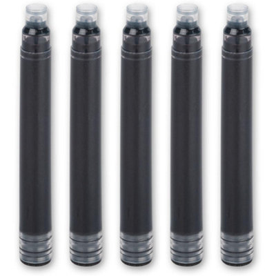 Ink Cartridges for Empress Fountain Pens - Black (Pkt 5)