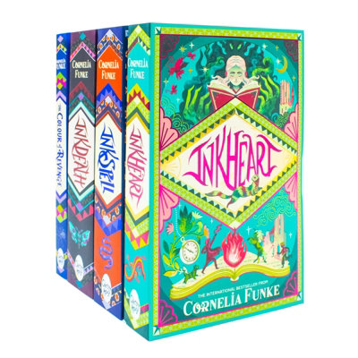 Inkheart Trilogy 4 Book Set by Cornelia Funke, Captivating Magical ...